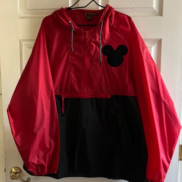 Harriton | Other | Harriton Windbreaker With Mickey Mouse Logo Appliqu ...